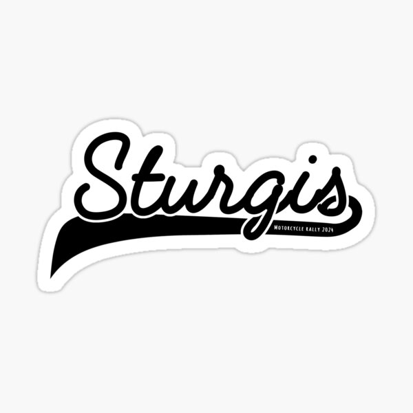 "Sturgis Motorcycle rally 2024" Sticker for Sale by DisenyosDeMike ...