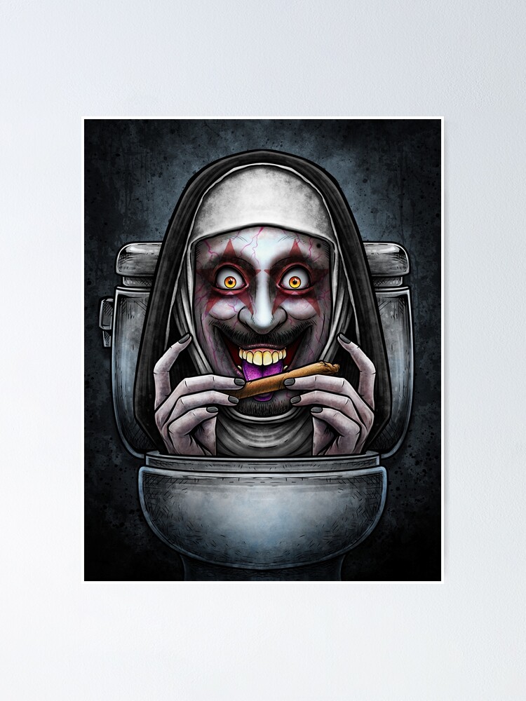 Creepy Toilet Art