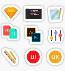 Ui Ux Stickers | Redbubble