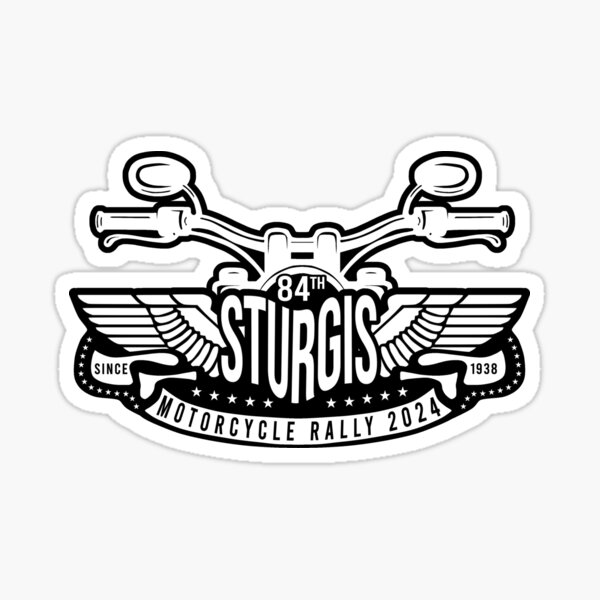 "Sturgis Motorcycle rally 2024" Sticker for Sale by DisenyosDeMike ...