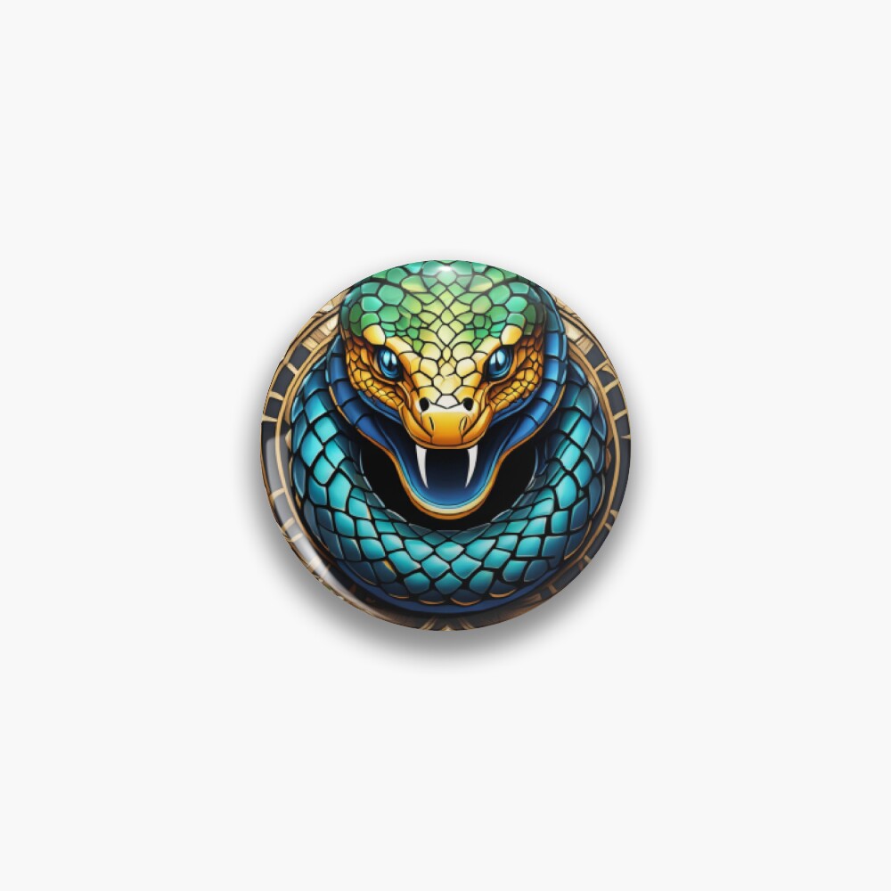 "Snake Logo" Sticker for Sale by CodataiArt | Redbubble