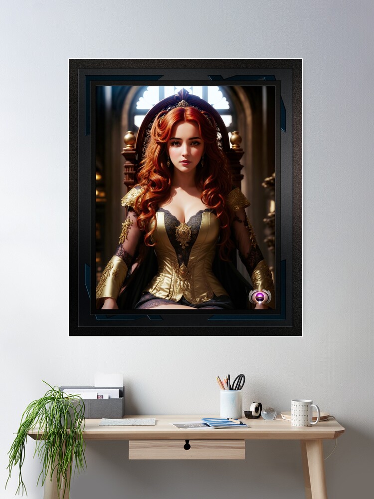 Portrait Of Prina Lindsort AI COncept Art by Xzendor7 - An Alluring ...