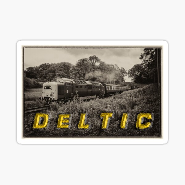 "Deltic " Sticker for Sale by hawkie | Redbubble