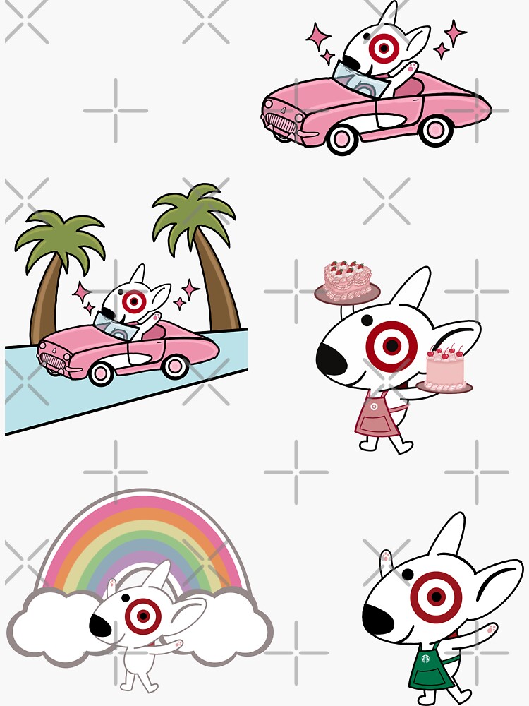 "Bullseye Sticker Pack " Sticker for Sale by mcknewt21 | Redbubble