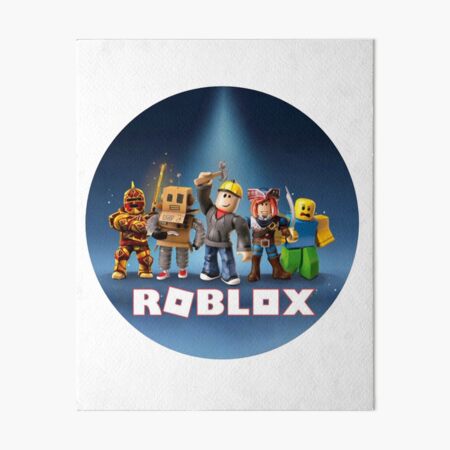 " Roblox all Characters " Art Board Print for Sale by ltiapro | Redbubble