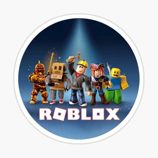 Sticker for Sale avec l'œuvre « Roblox tous les personnages » de l ...
