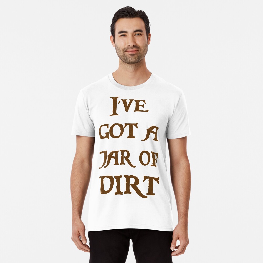 "Jar of Dirt" Sticker for Sale by FandomTrading | Redbubble