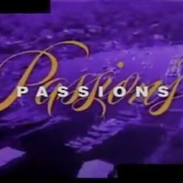 "Opening titles for soap opera Passions" Sticker for Sale by ...