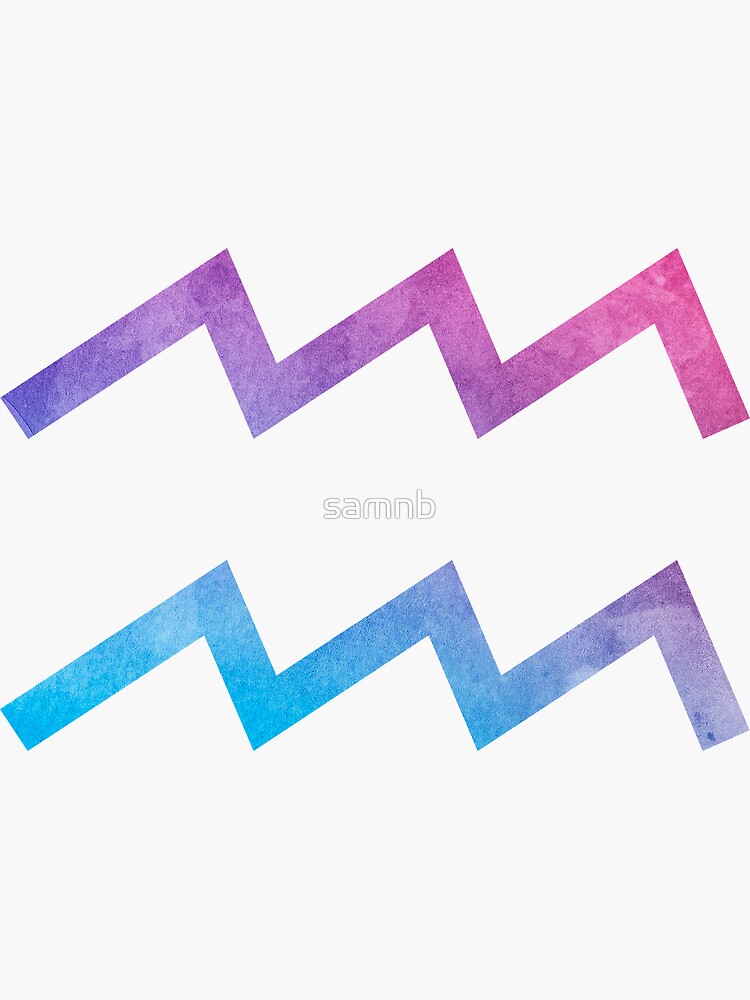 "Aquarius" Sticker for Sale by samnb | Redbubble