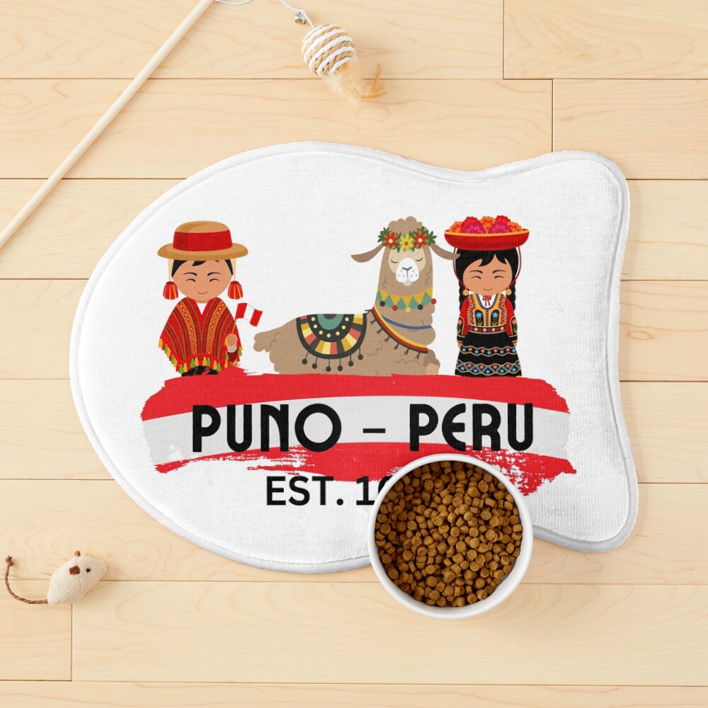 Pegatina for Sale con la obra «Puno - Isla de los Uros - Niños peruanos ...