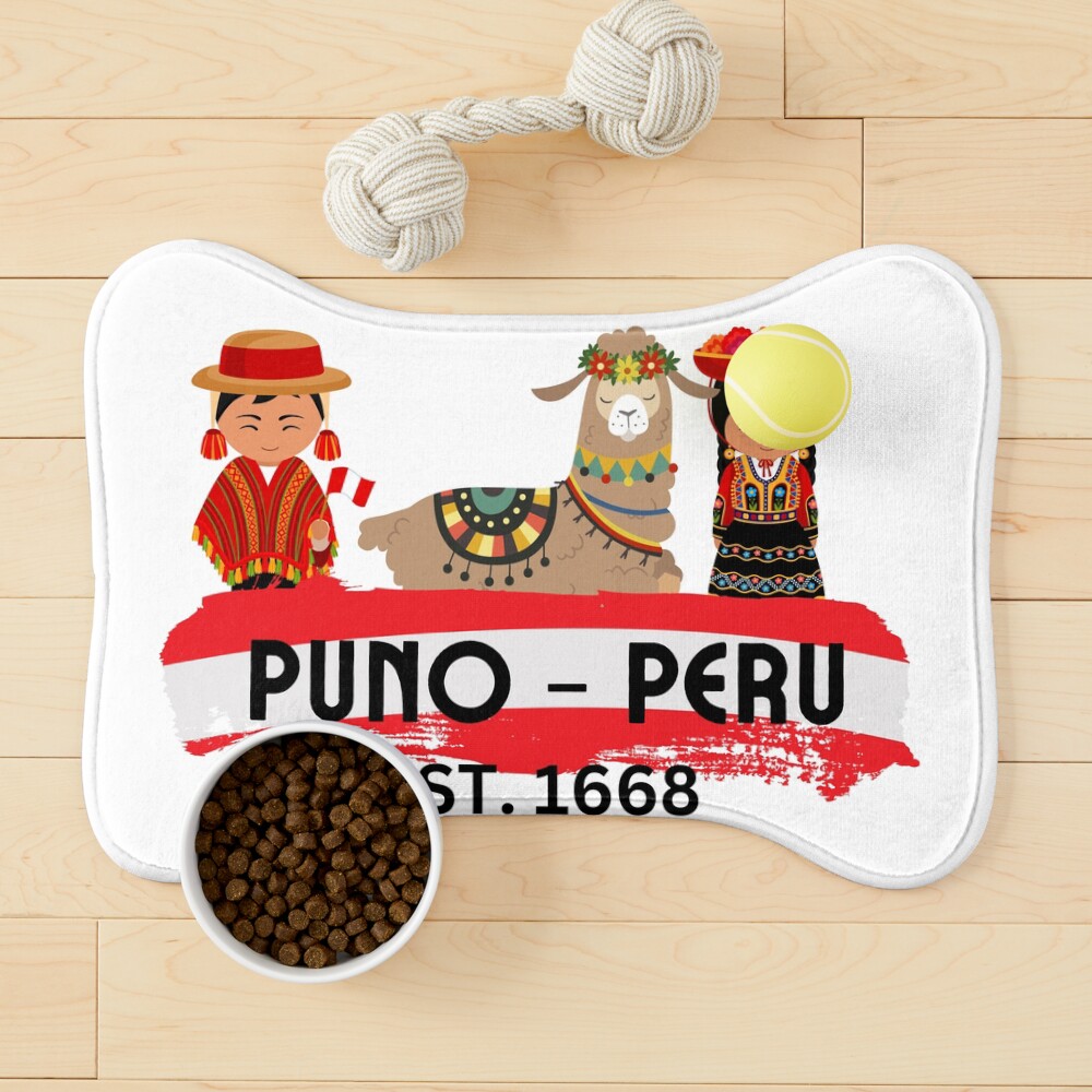 Pegatina for Sale con la obra «Puno - Isla de los Uros - Niños peruanos ...
