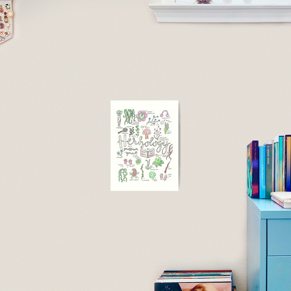 "Professor Sprouts Herbology Class" Art Print for Sale by ivyrenner ...