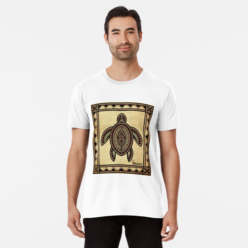 "turtle siapo tapa cloth ipacific" Art Board Print for Sale by David ...