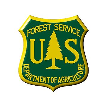 "U S Forest Service" Sticker for Sale by lawrencebaird | Redbubble