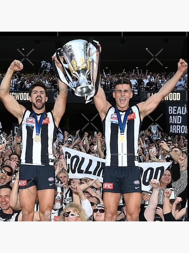 "Daicos Brothers Premiership Trophy Collingwood" Poster for Sale by ...