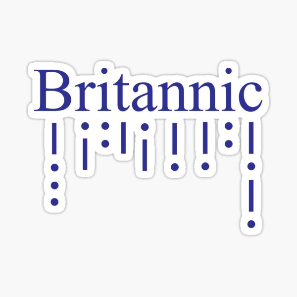 Britannic Merch & Gifts for Sale | Redbubble