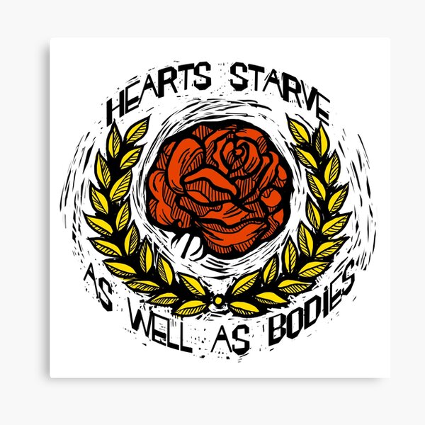 "Bread and Roses" Canvas Print for Sale by leebradford | Redbubble