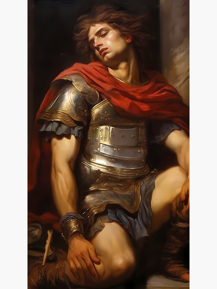 "The Death Of Achilles" Poster for Sale by TalosGallery | Redbubble