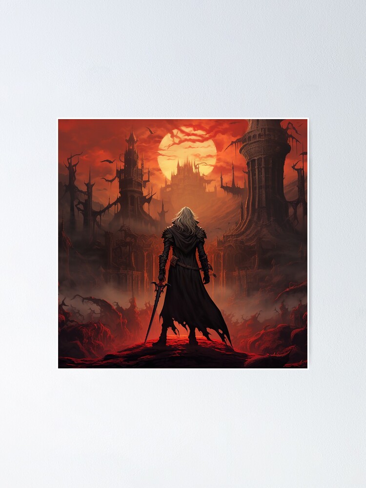 "Alucard from Castlevania" Poster for Sale by ArtwaveEmporium | Redbubble