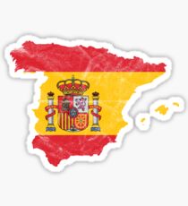 Flag Spain Stickers | Redbubble