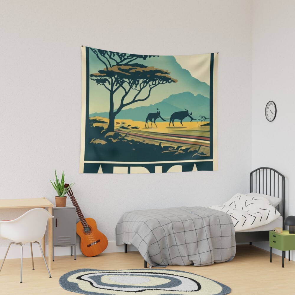 "A Vintage Travel Art of Kenya - Africa " Poster for Sale by ...