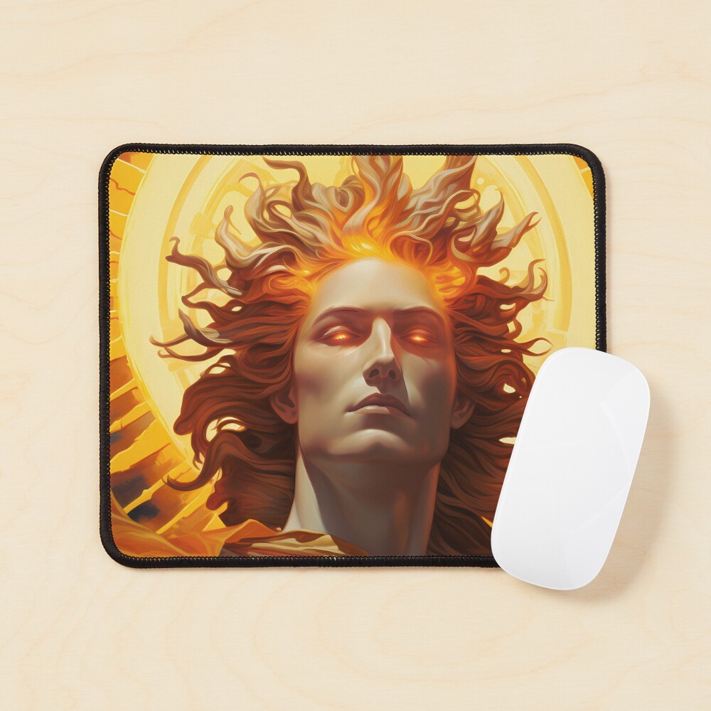 "Helios: The Radiant God of the Sun" Art Board Print for Sale by ...