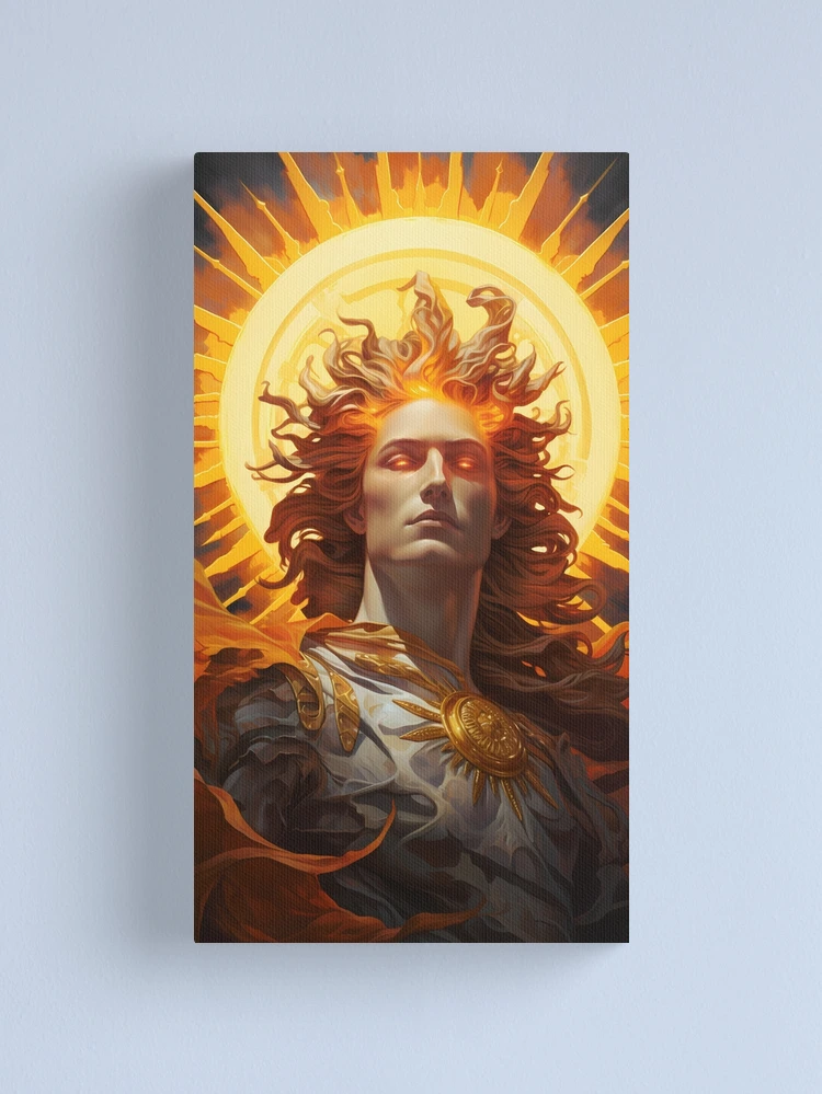 Helios God Painting