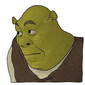 "Yikes Shrek Meme" Sticker for Sale by daniasdesigns | Redbubble
