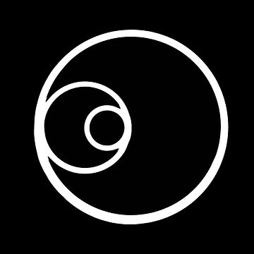 "The Three-Body Problem-Symbol" Sticker by GF-Spahr | Redbubble