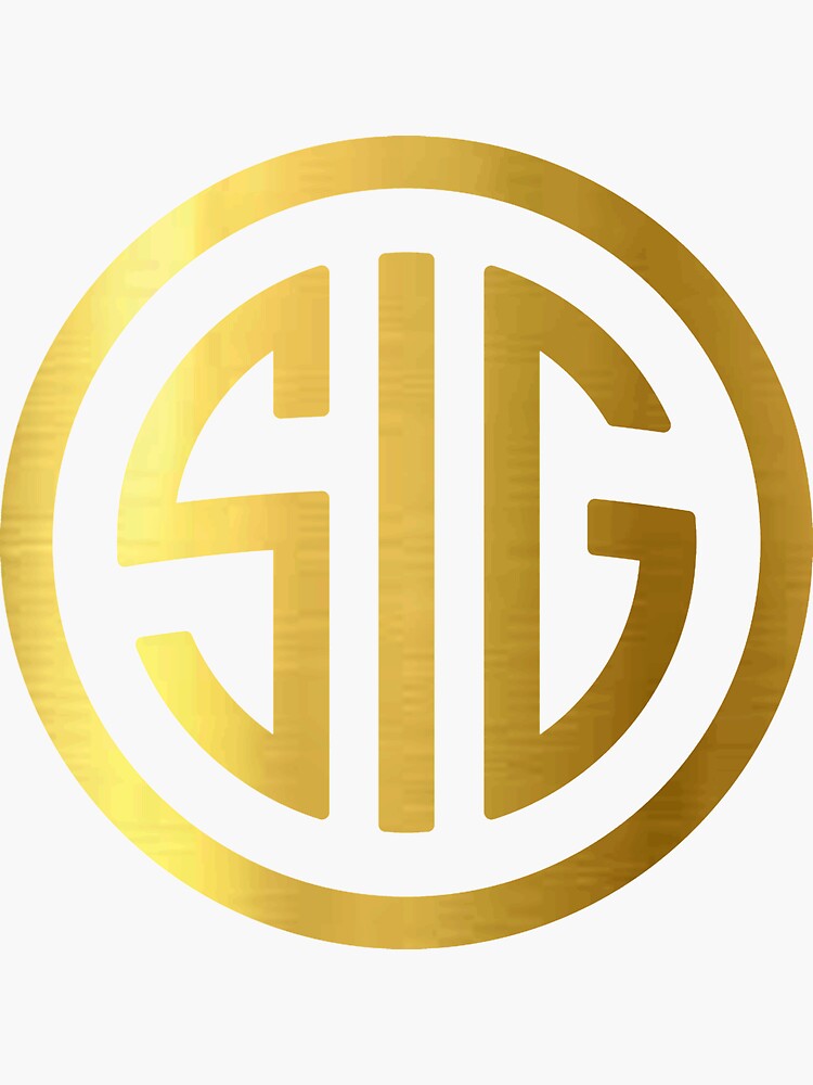 "Sword SIG Weapon Firearms" Sticker for Sale by amberlynmorica | Redbubble