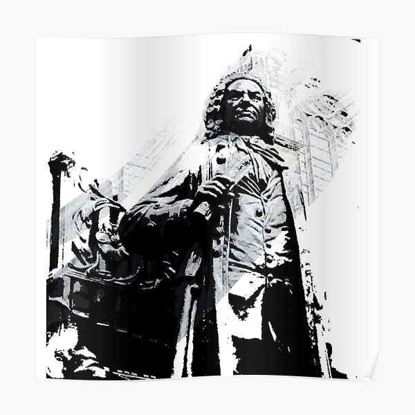 "Johann Sebastian Bach" Poster for Sale by vivalarevolucio | Redbubble