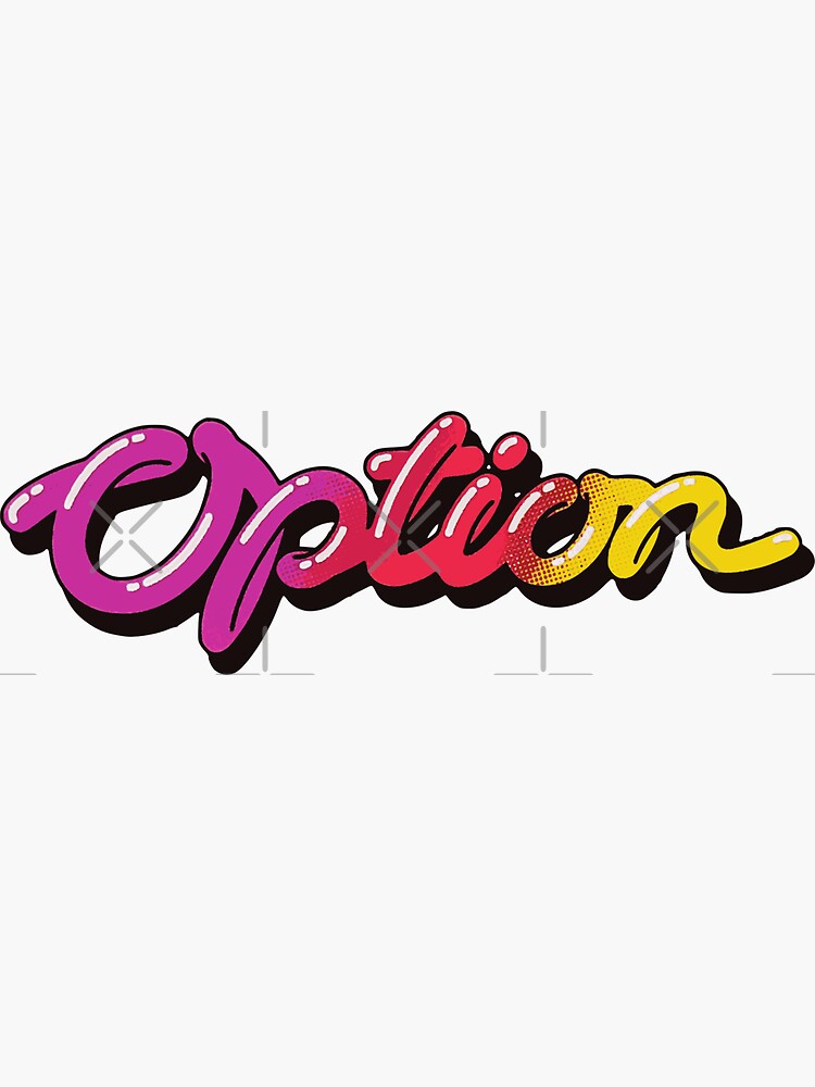 "OPTION [Japanese automotive magazine]" Sticker for Sale by Chanmaxx ...