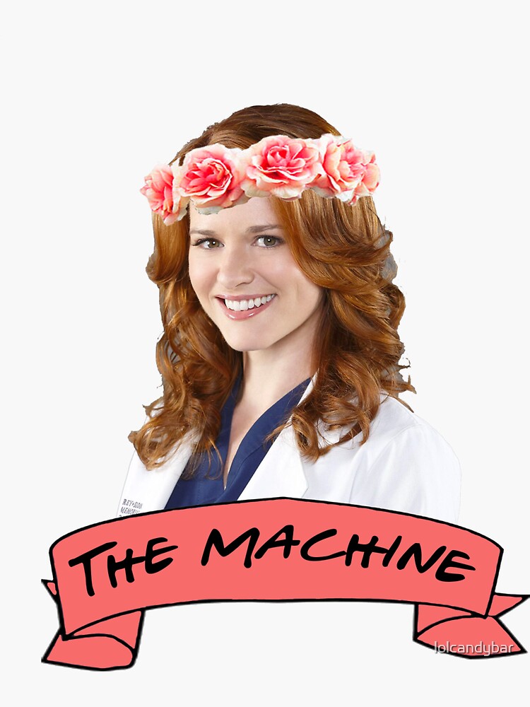 "The Machine" Sticker for Sale by lolcandybar | Redbubble