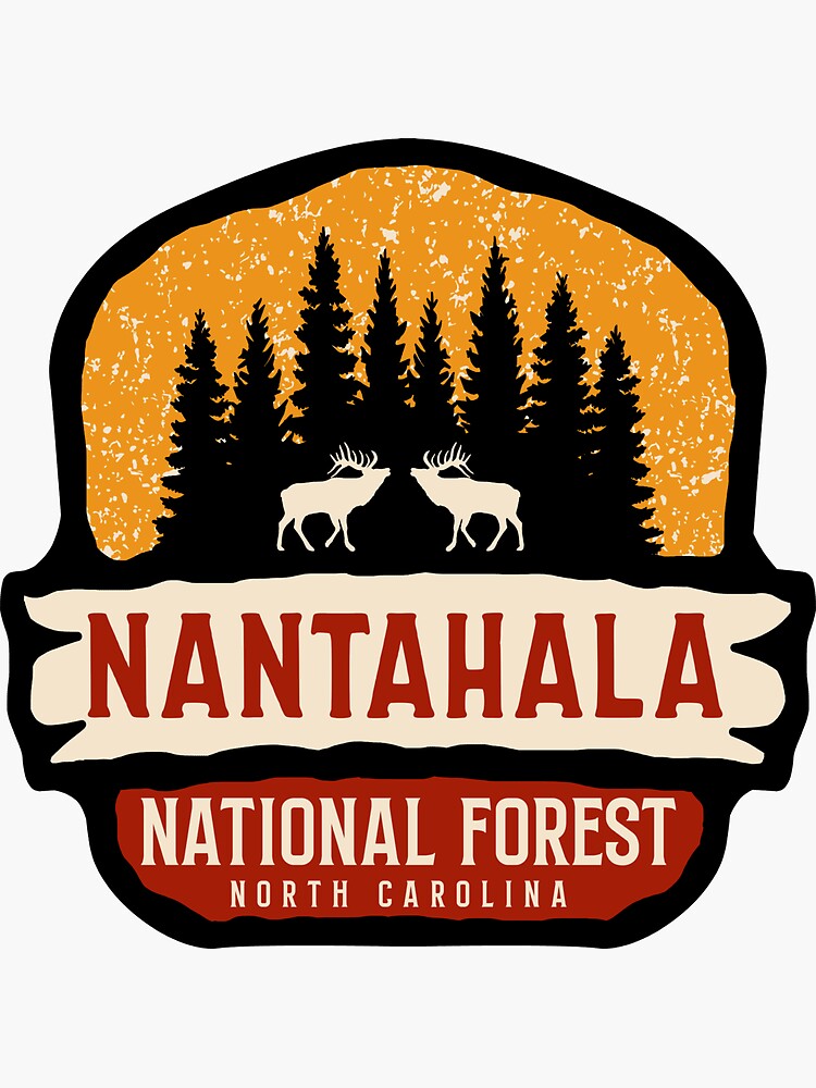 "Nantahala National Forest" Sticker for Sale by nature-space | Redbubble
