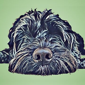 "Cockapoo Pop Art - Green" Art Print for Sale by BernerAndBasset ...