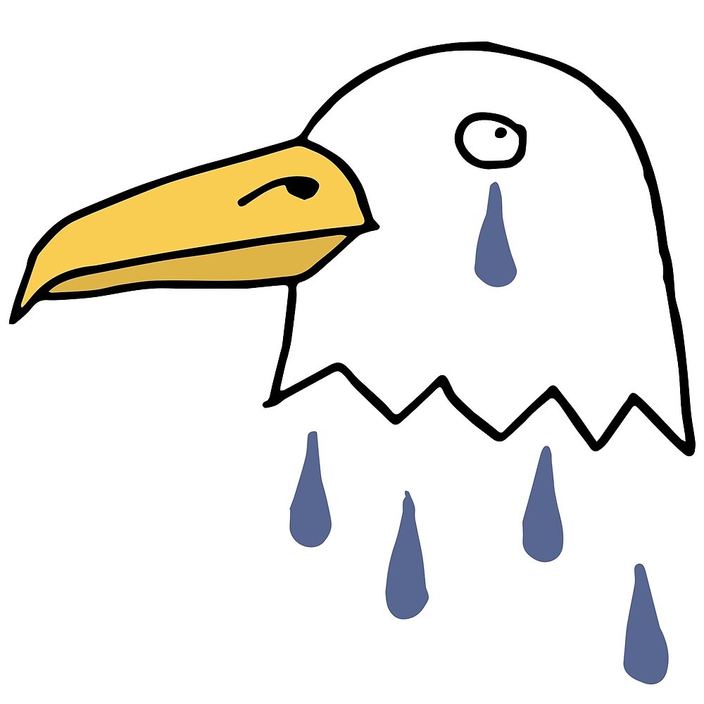 "Crying Eagle" by jackiealvine | Redbubble