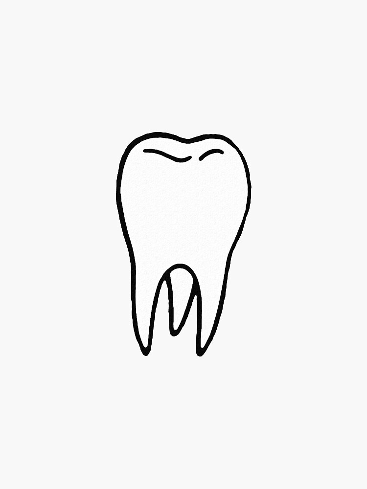 "boygenius tooth sticker " Sticker for Sale by syrihd3sign | Redbubble