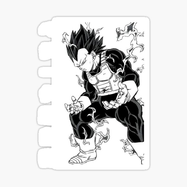 "Vegeta ultra ego " Sticker for Sale by BORHIM-ART | Redbubble