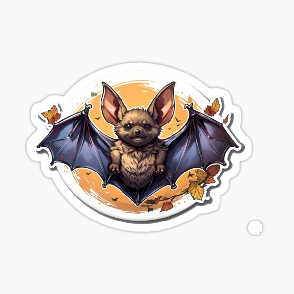 "Best bat stickers for wall-1" Sticker for Sale by Mirror Tshirts ...