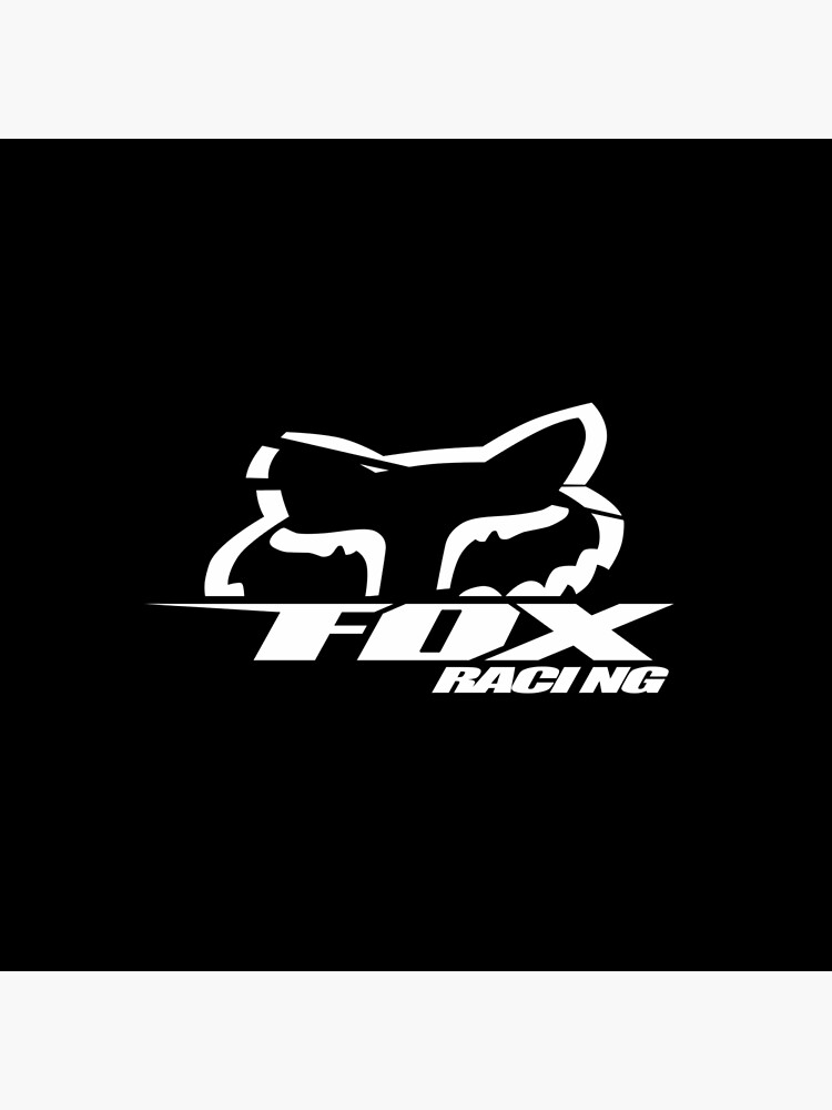 "best logo fox racing" Pillow for Sale by samuelarauren | Redbubble