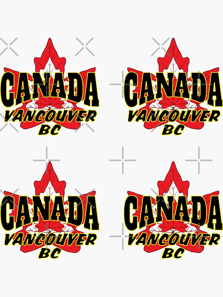 "A Vancouver British Columbia Sticker Pack from Tjays " Sticker for ...