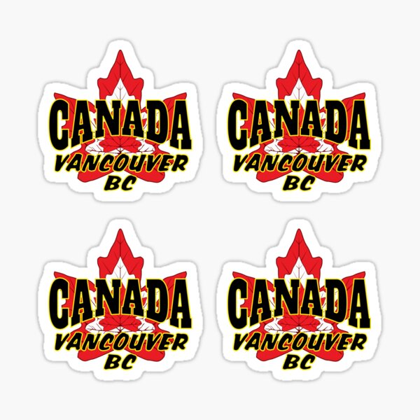 "A Vancouver British Columbia Sticker Pack from Tjays " Sticker for ...