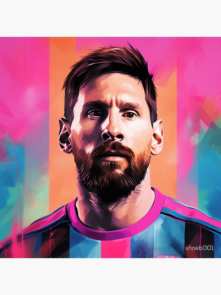 "Lionel Messi" Sticker for Sale by shoeb001 | Redbubble