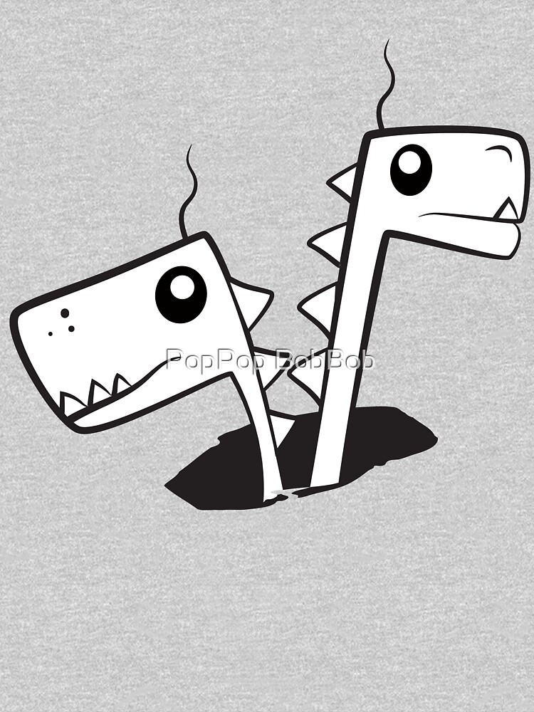 "Cute Baby Dinosaurs - T Rex Raptor Comic Dino" T-shirt by RaveRebel ...