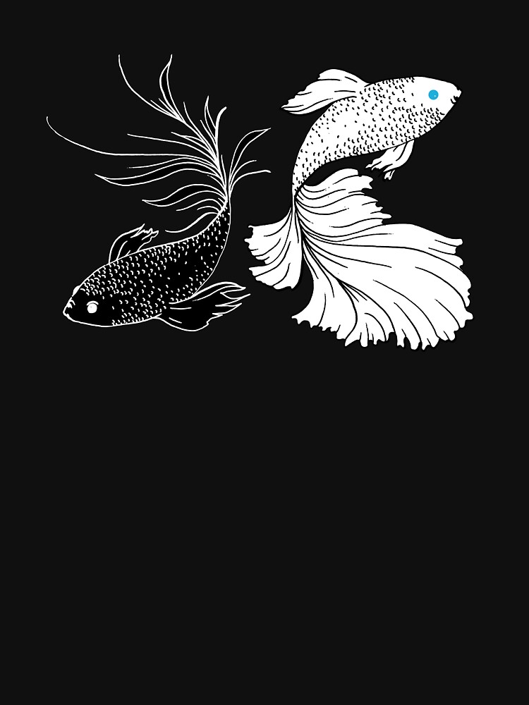 "Black And White Betta Fish / Strongest Sorcerer Anime Inspired ...