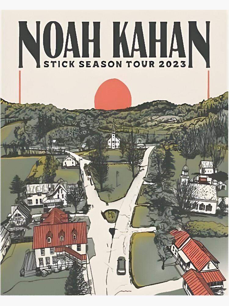 "Noah Kahan" Sticker for Sale by heulwenalvarez | Redbubble