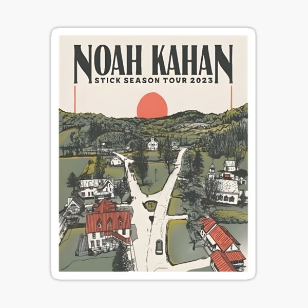 "Noah Kahan" Sticker for Sale by heulwenalvarez | Redbubble