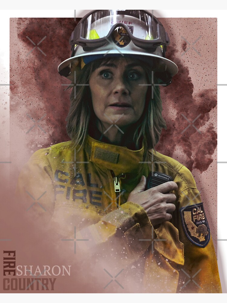 "Sharon Leone - Fire Country" Sticker for Sale by vickytoriaq | Redbubble