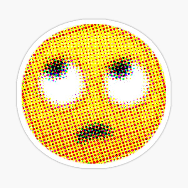 Bored Face Emoji Stickers | Redbubble