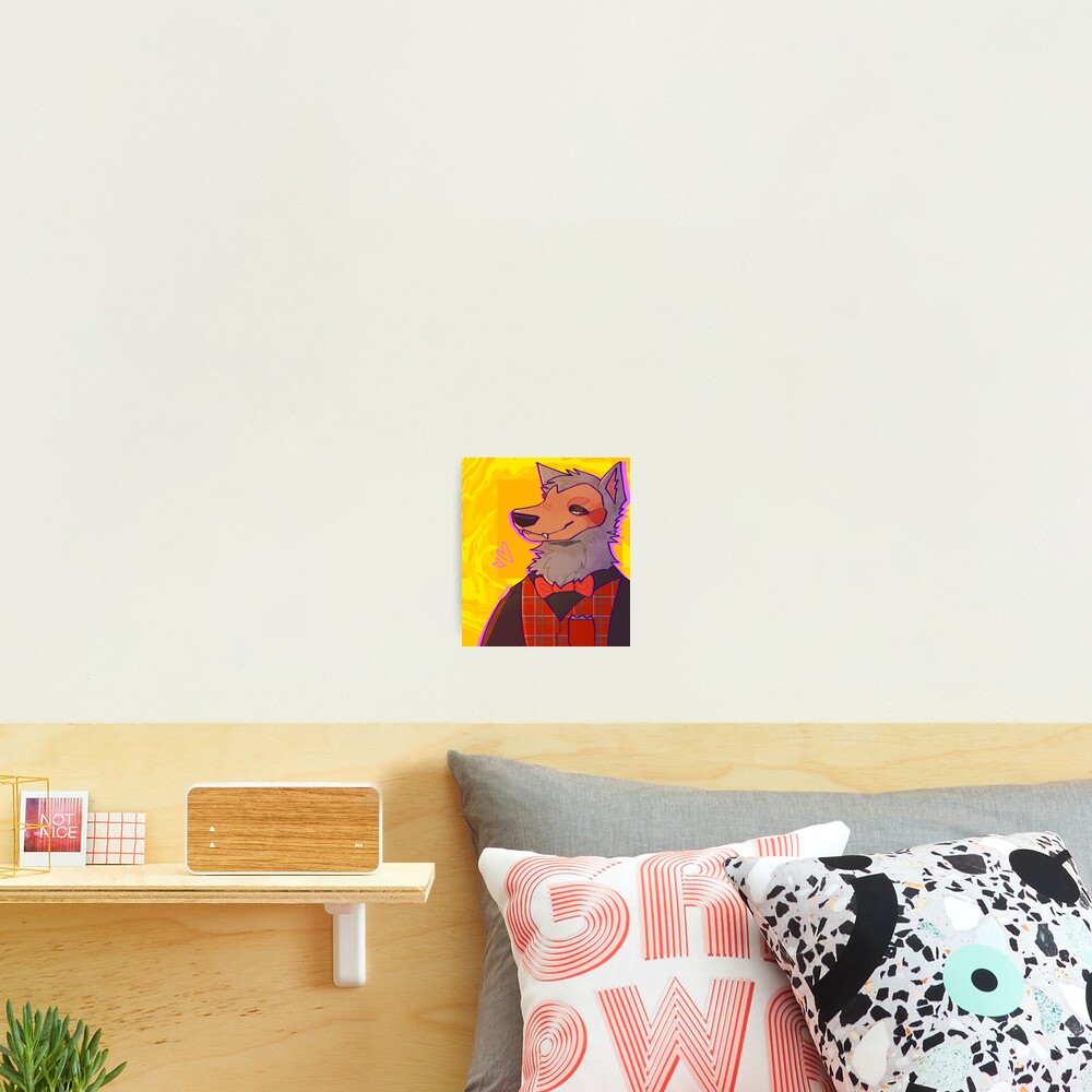 "Rolfe DeWolfe" Sticker for Sale by muzzl3dmutt | Redbubble